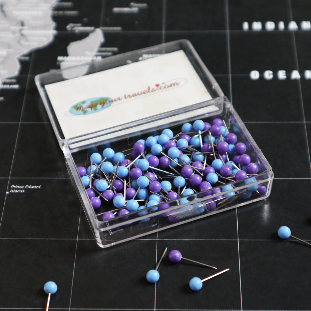 Variety Pin Set for Blueprint/Urban Maps – MapYourTravels.com