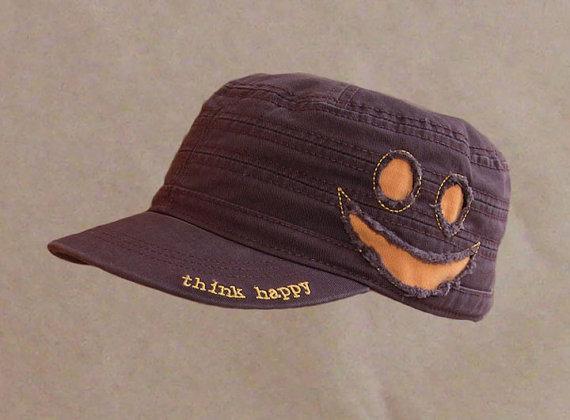 Think Happy Thinking Cap – MapYourTravels.com