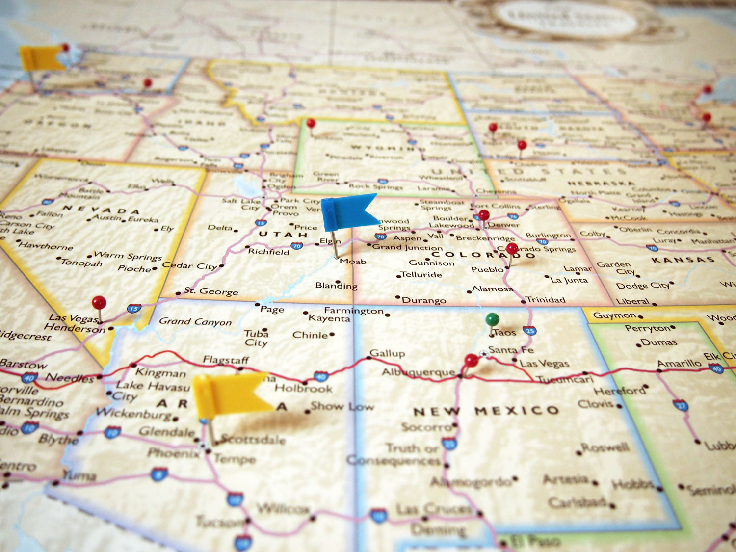 Personalized U.S. Traveler Map – MapYourTravels.com