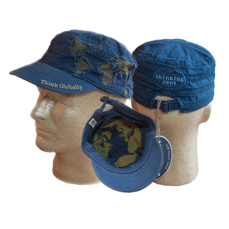 Thinking Cap - Think Globally – MapYourTravels.com